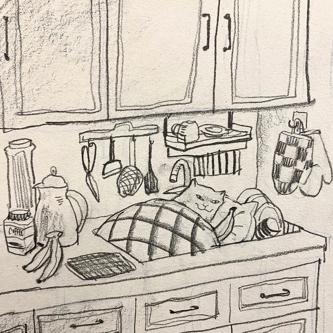 Artist Cathy Lam Draws The Everyday Lives of the Cuddly Cats » Design ...