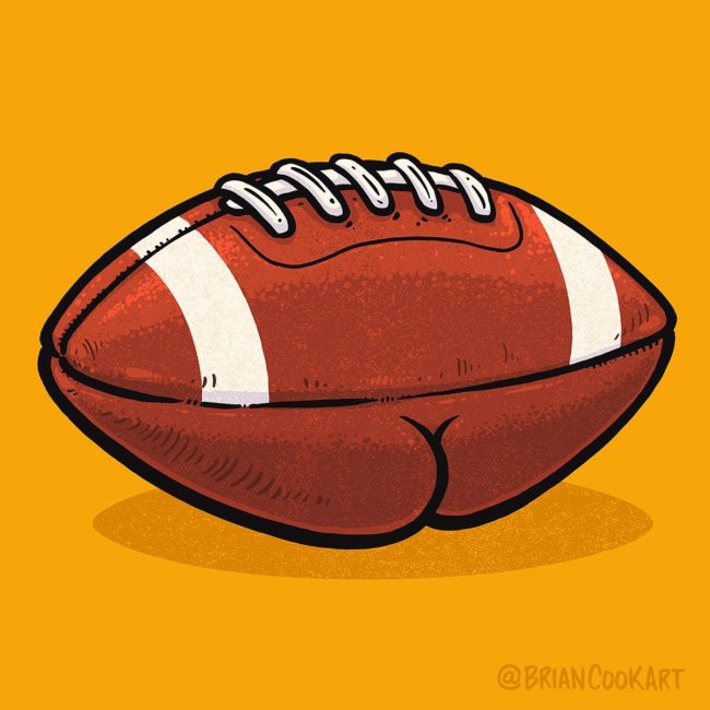 Butts on Things: Illustrator Brian Cook Draws Butts on Everything ...