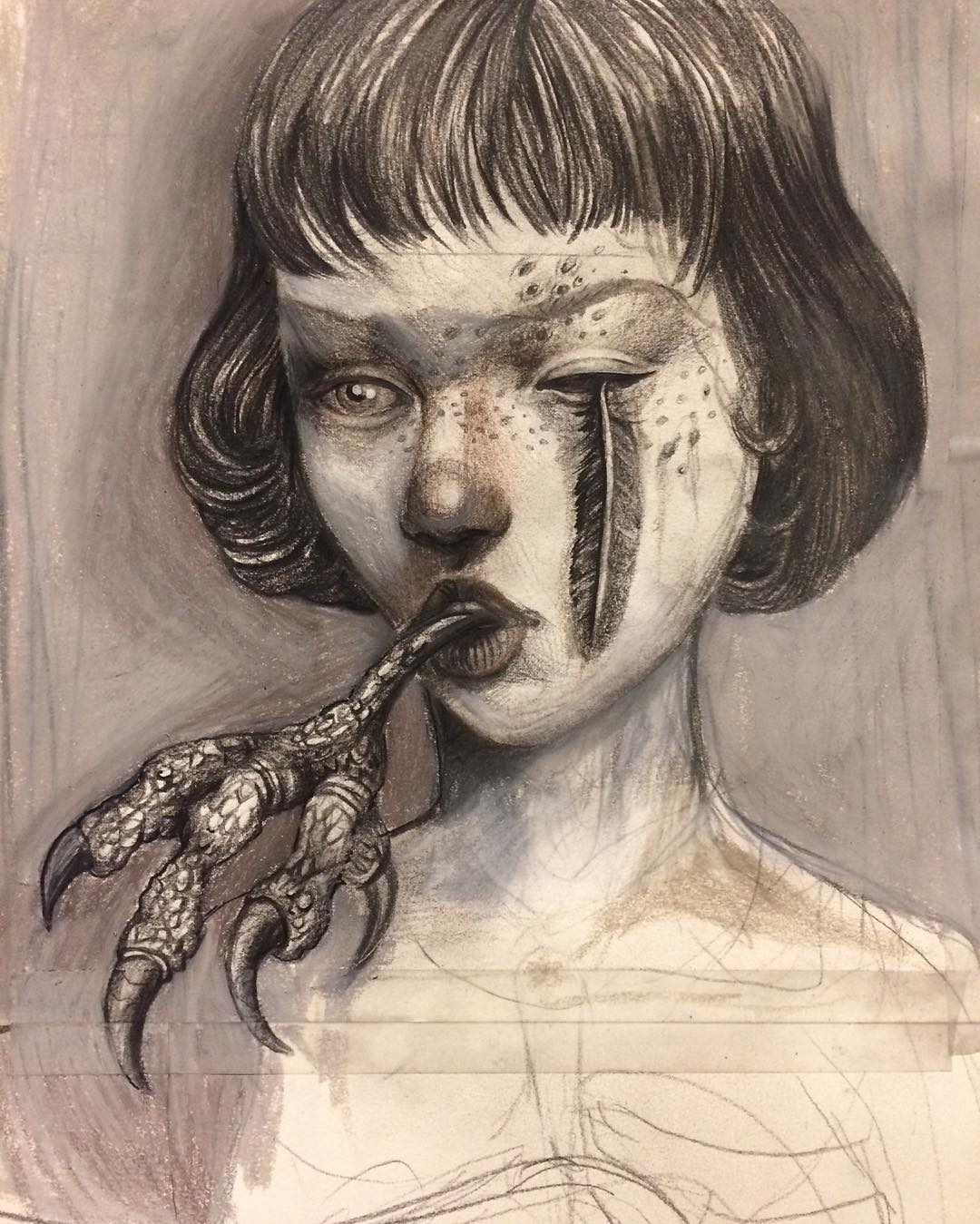 Child of Terror: Creepy Illustrations by Dolce Paganne » Design You ...