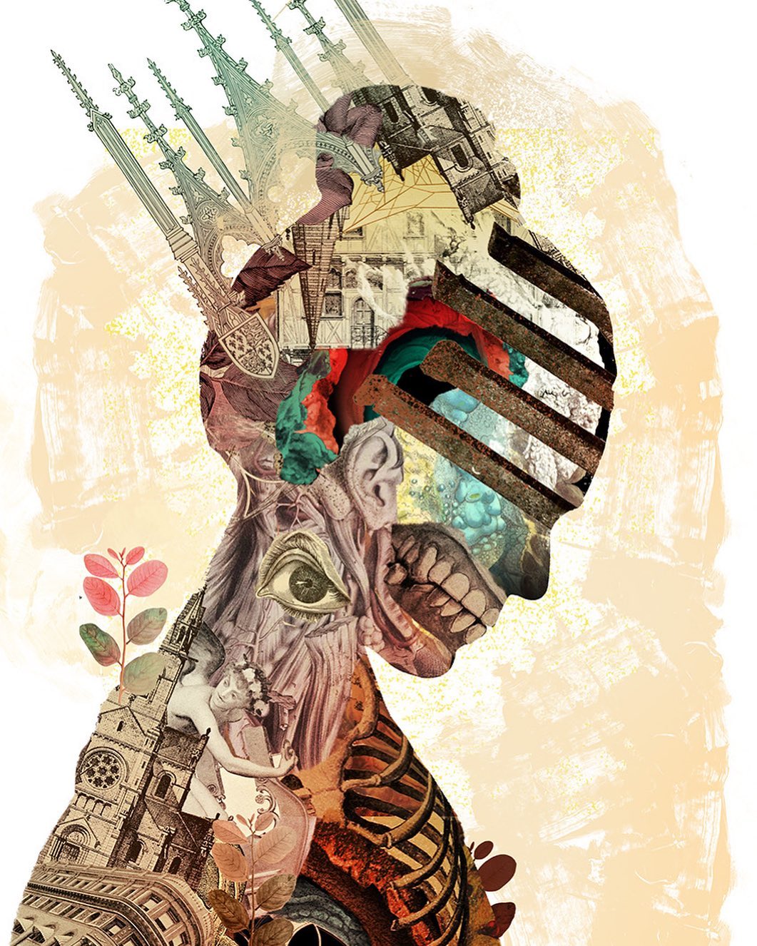 Alex Eckman-Lawn’s Surreal Layered Artworks » Design You Trust — Design ...