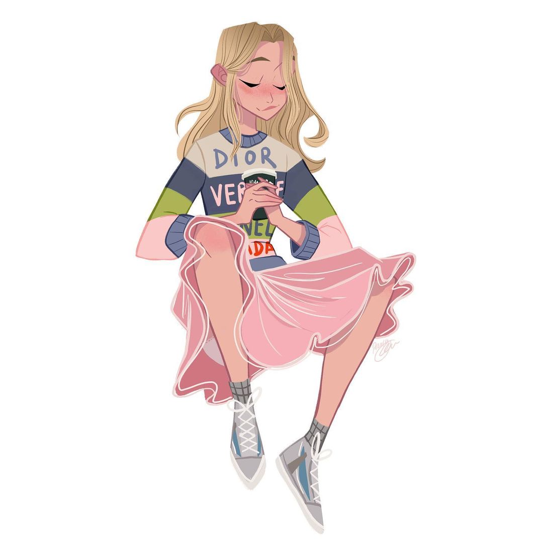 Fine Mermaids and Tomboy Girls: Art by Pernille Ørum » Design You Trust ...