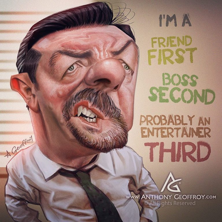 Movie Heroes and Their Faces: Superb Caricatures by Anthony Geoffroy ...