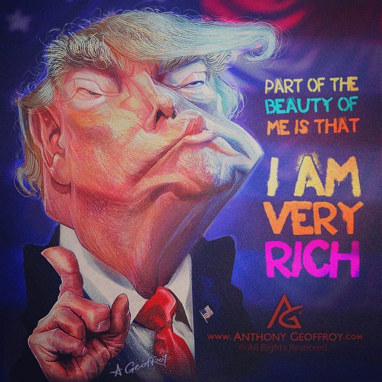 Movie Heroes and Their Faces: Superb Caricatures by Anthony Geoffroy ...