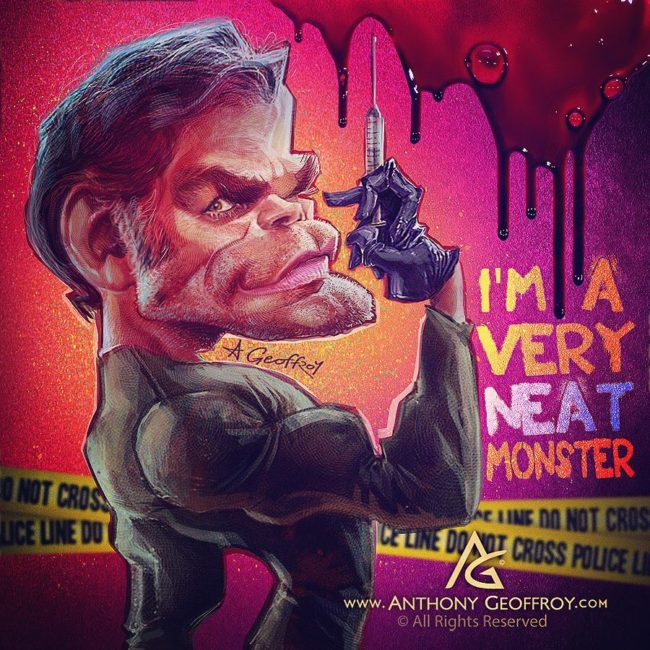 Movie Heroes and Their Faces: Superb Caricatures by Anthony Geoffroy ...