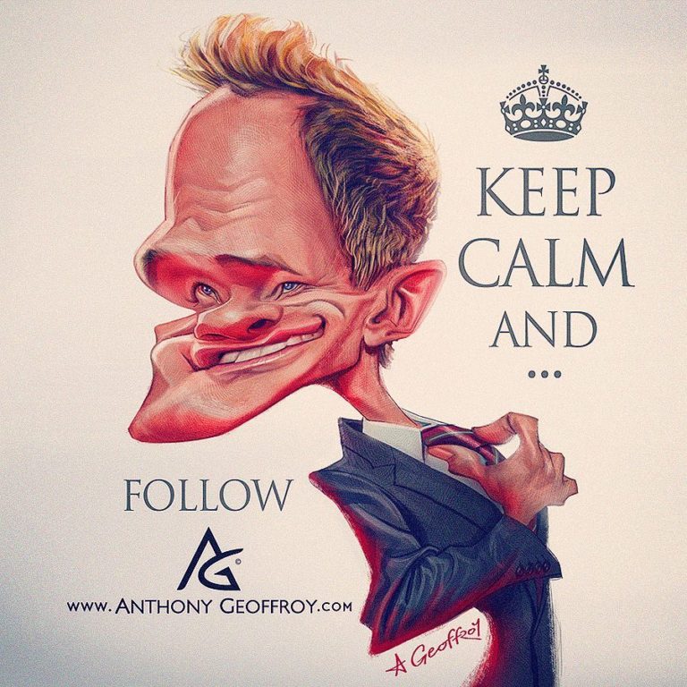 Movie Heroes and Their Faces: Superb Caricatures by Anthony Geoffroy ...