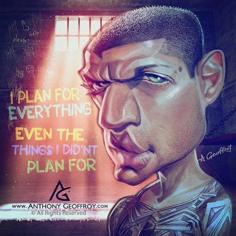 Movie Heroes and Their Faces: Superb Caricatures by Anthony Geoffroy ...