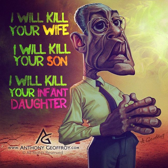 Movie Heroes and Their Faces: Superb Caricatures by Anthony Geoffroy ...