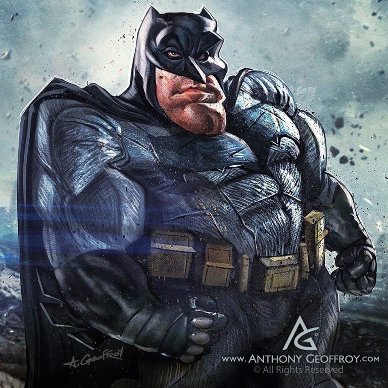 Movie Heroes and Their Faces: Superb Caricatures by Anthony Geoffroy ...