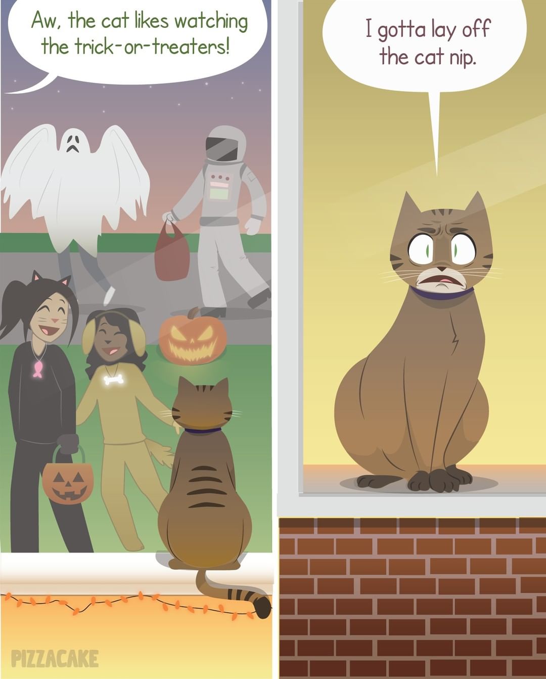 Artist Illustrates Daily Struggles And Life With A Cat In Humorous ...