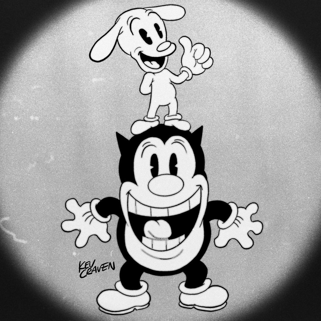 Trapped In The 1930s: Artist Draws Popular Characters In Rubber Hose ...
