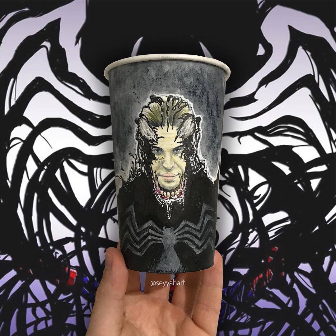 Artist Travels The World And Uses Paper Cups As His Canvas To Reflect ...