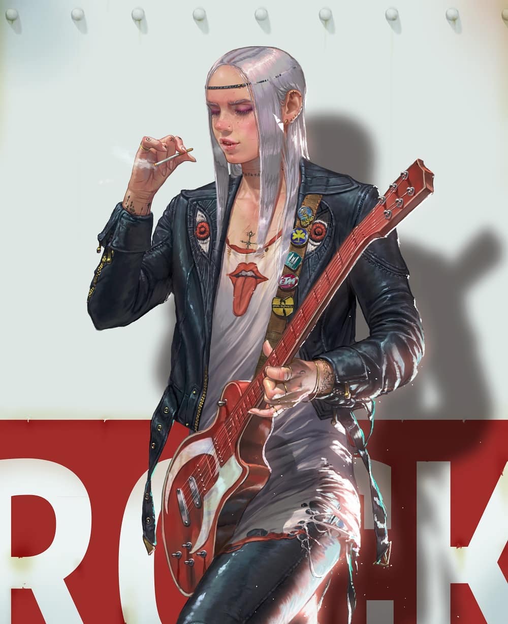 Heroic and Fantasy Pin-Up Female Portraits by Kyu Yong Eom » Design You ...