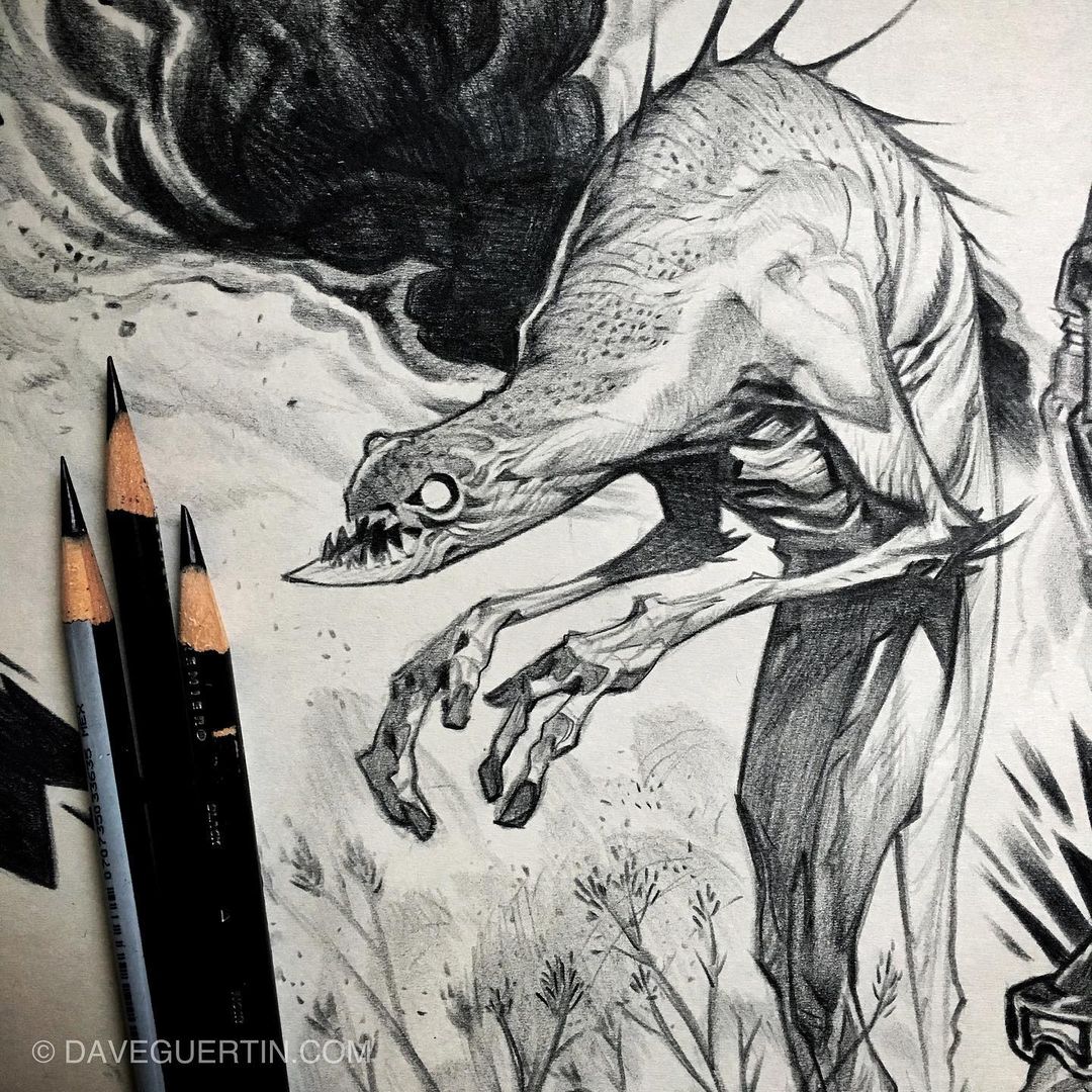 Madness and Power: Stylish Monsters Illustrated by Dave Guertin ...