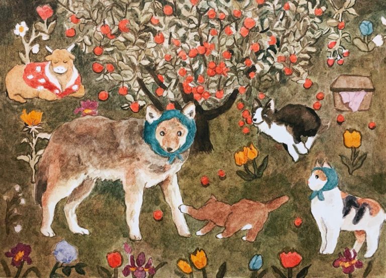 Selynn Lee Draws Cute Pets in Headscarves » Design You Trust — Design ...
