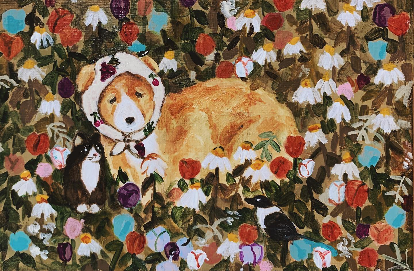 Selynn Lee Draws Cute Pets in Headscarves » Design You Trust — Design ...
