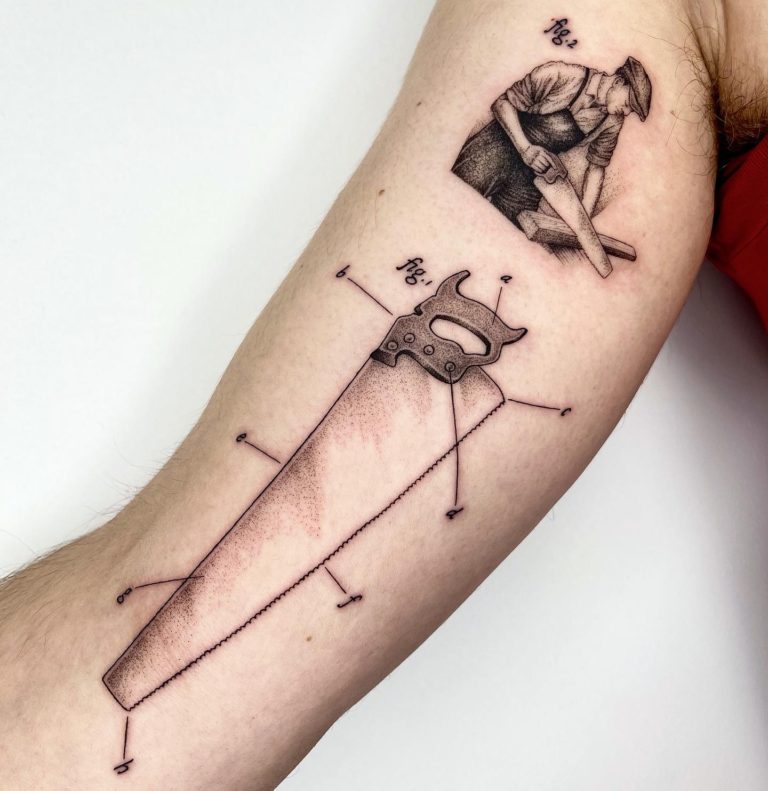 Artist Creates Tattoos Inspired By Scientific And Strange Subjects ...