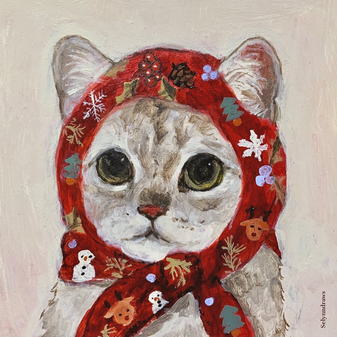 Selynn Lee Draws Cute Pets in Headscarves » Design You Trust — Design ...