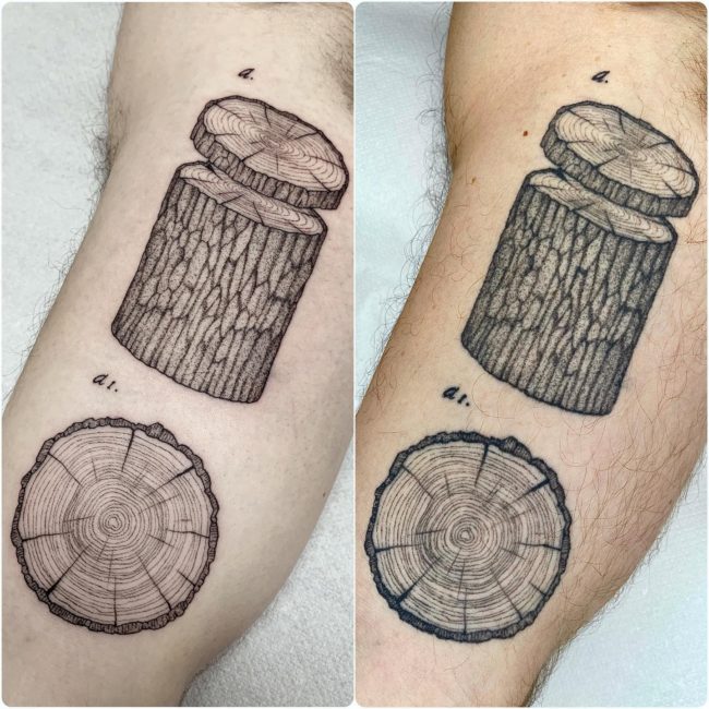 Artist Creates Tattoos Inspired By Scientific And Strange Subjects ...