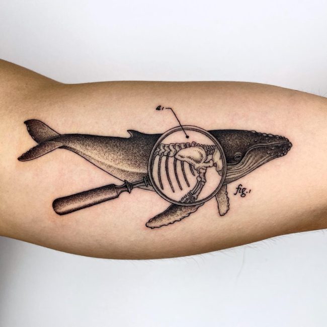 Artist Creates Tattoos Inspired By Scientific And Strange Subjects ...