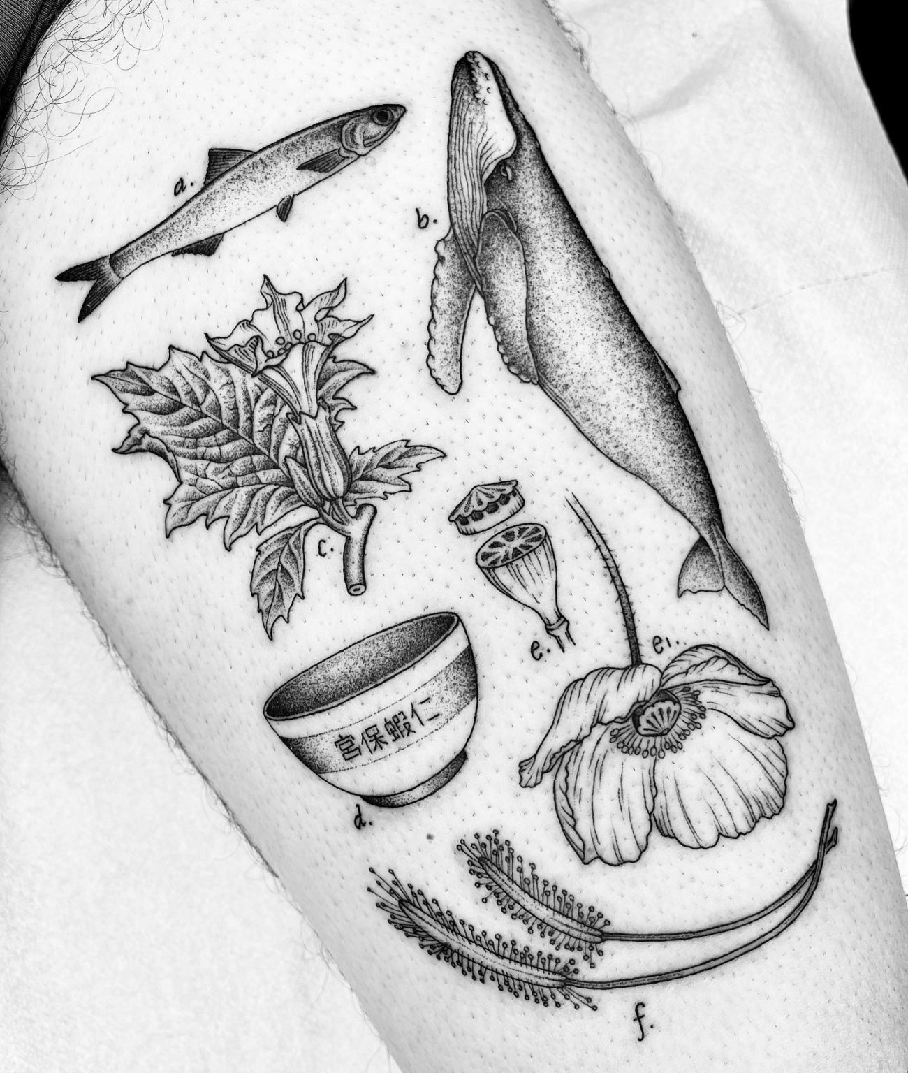 Artist Creates Tattoos Inspired By Scientific And Strange Subjects ...