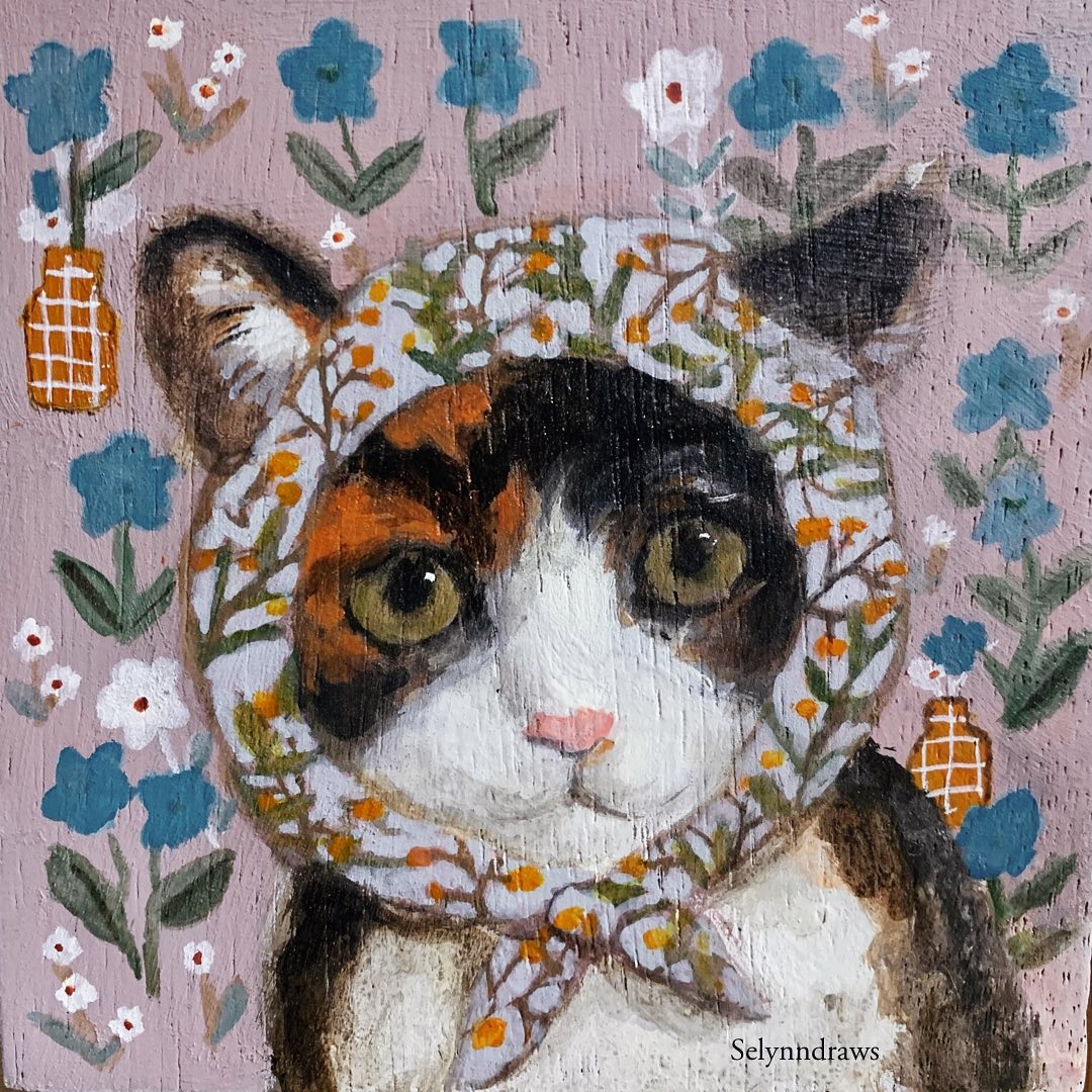 Selynn Lee Draws Cute Pets in Headscarves » Design You Trust — Design ...