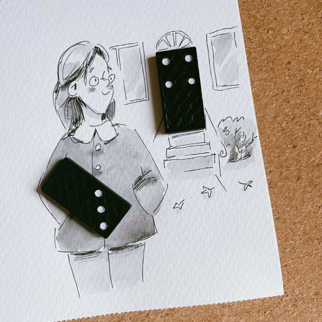 Life in a Notebook: This Prague-Based Artist Draws Interactive ...