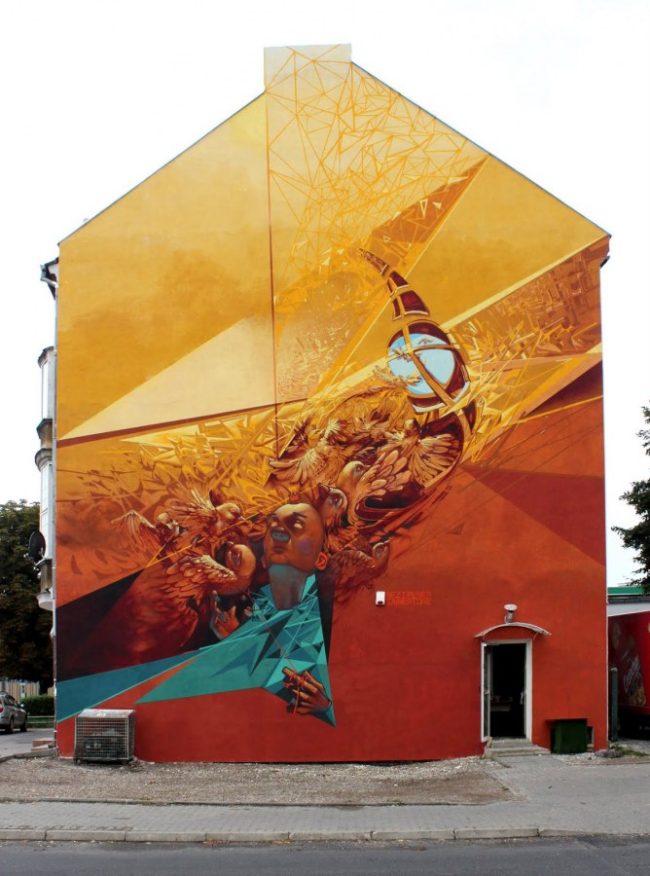 Ecce Homo: The Superb Street Art Murals by Etam Cru » Design You Trust ...