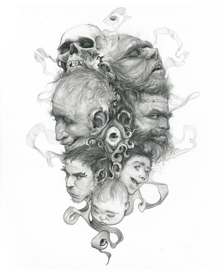 Shamanic Tales: The Superb Pencil Sketches by Gary Villarreal » Design ...