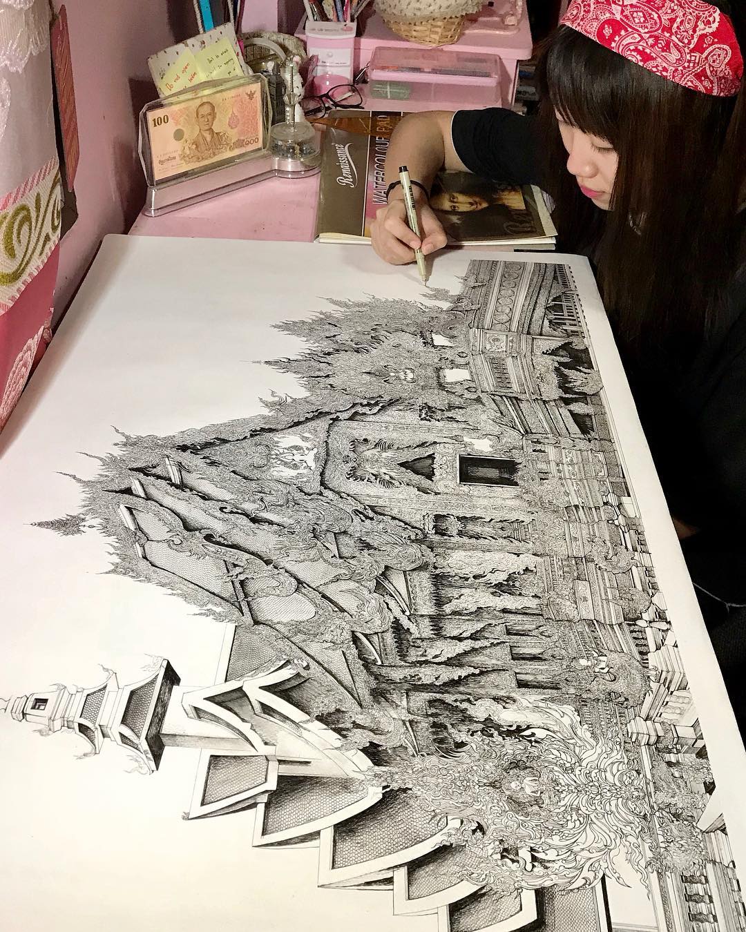 Artist Creates Incredibly Detailed Architecture Drawings That You Could ...