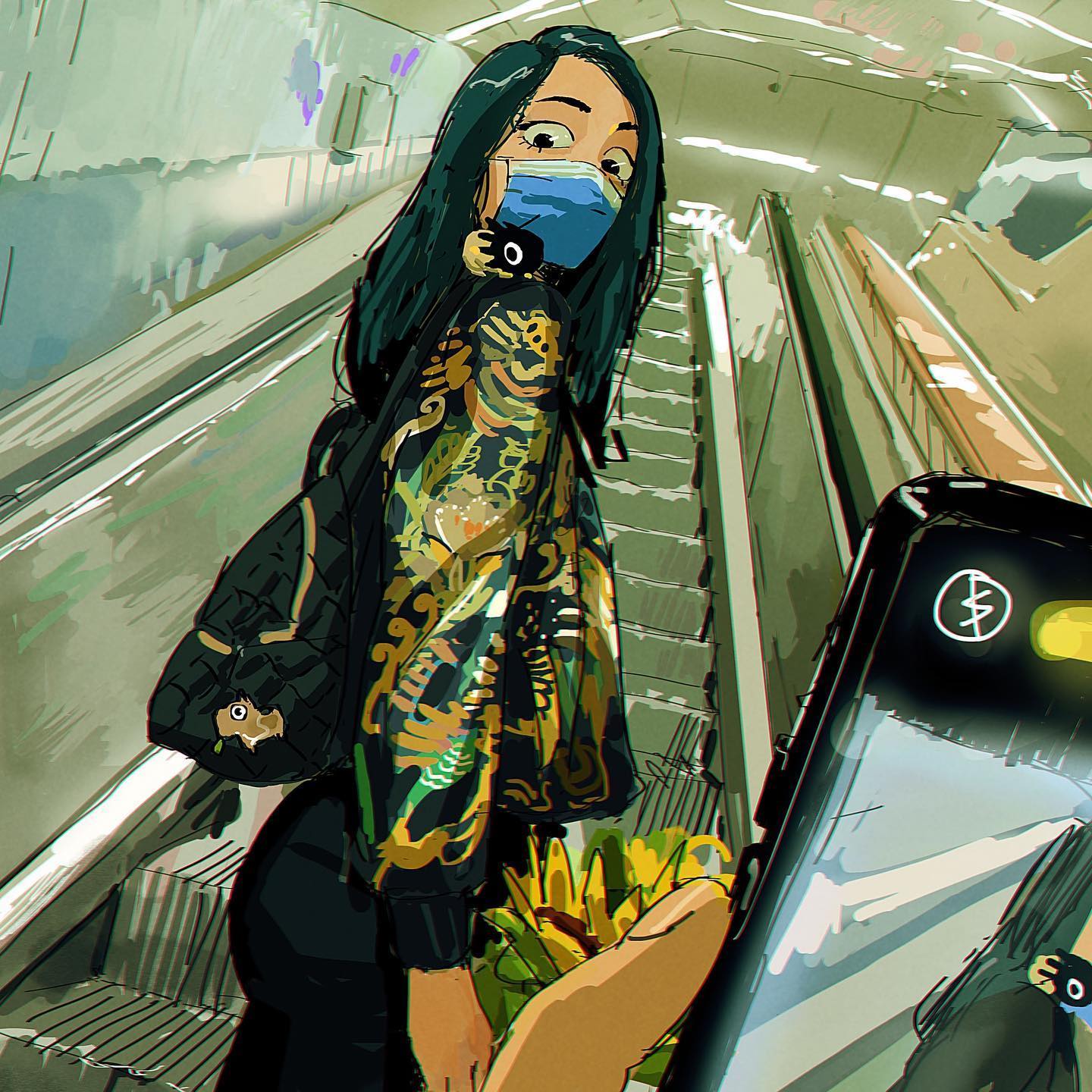 Attractive Girls, Freaks, and Grannies with Rifles: Crazy Art by Ramón ...