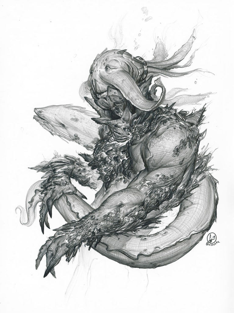 Shamanic Tales: The Superb Pencil Sketches by Gary Villarreal » Design ...