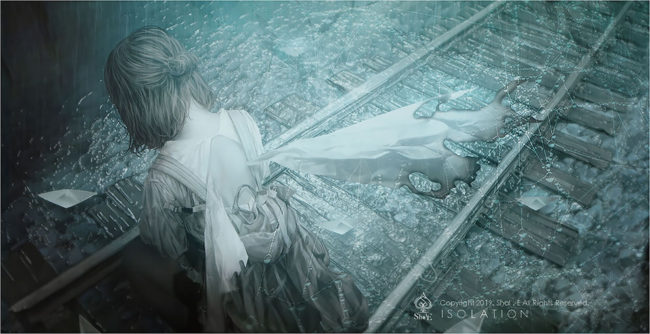 The Art of Subtle Lines: Fantasy Conceptual Illustrations by Shal.E ...