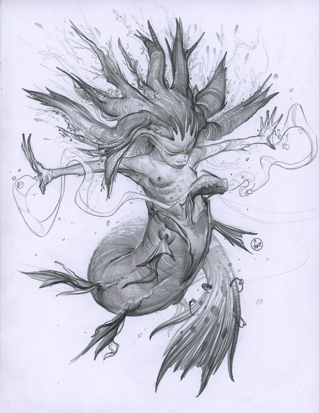 Shamanic Tales: The Superb Pencil Sketches by Gary Villarreal » Design ...