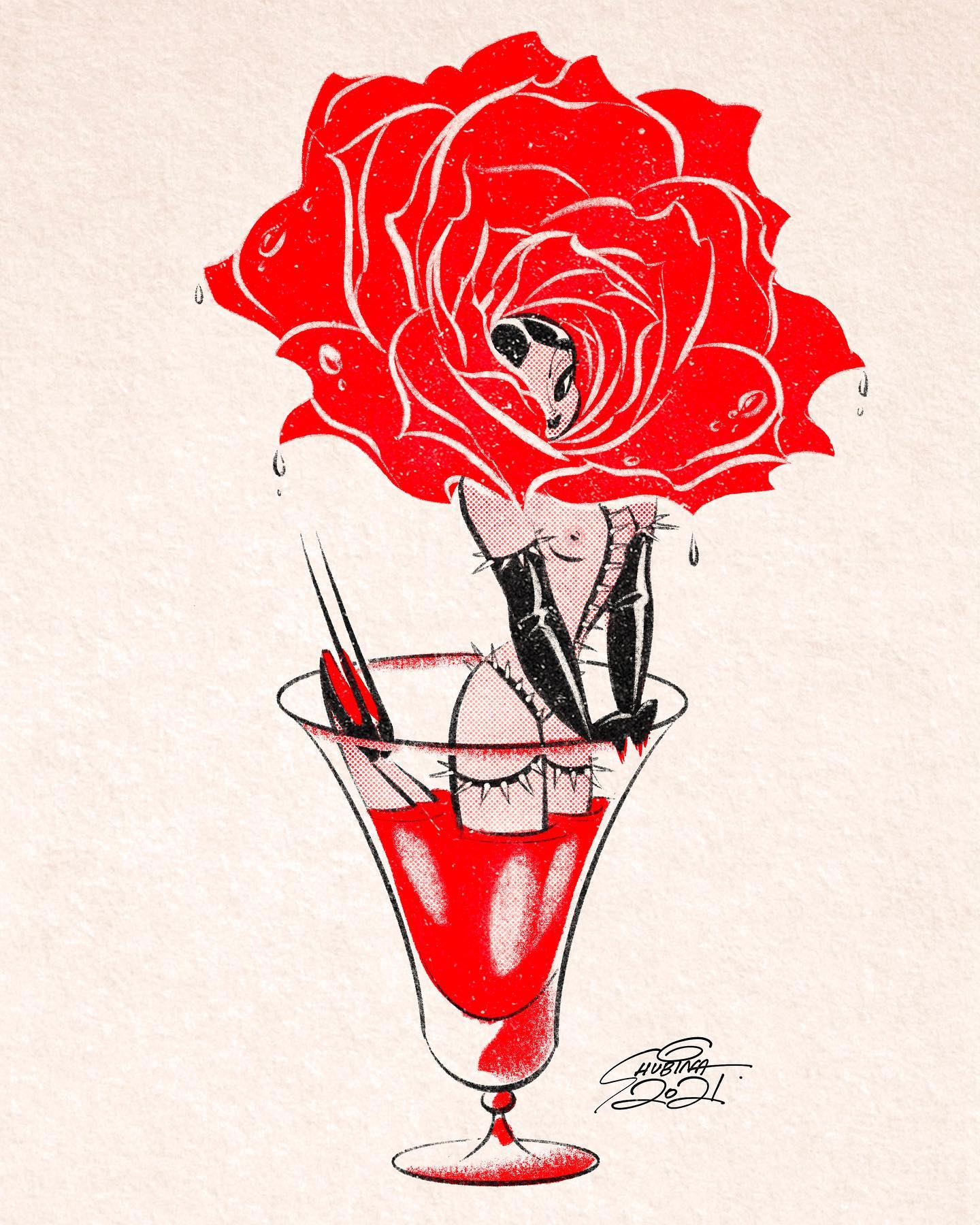 Intimate Pin-Up Beauties by Artist Sveta Shubina » Design You Trust ...