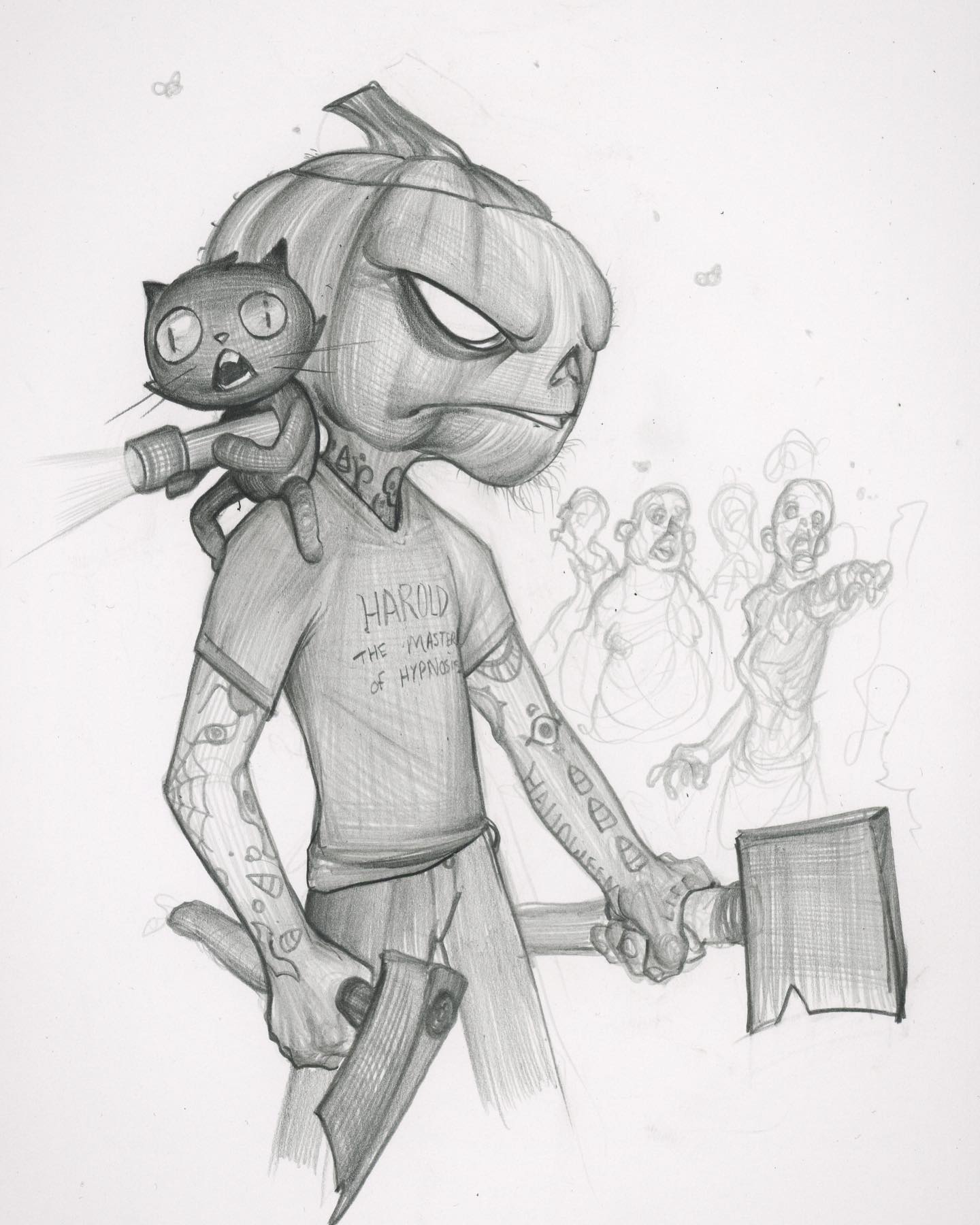 Shamanic Tales: The Superb Pencil Sketches by Gary Villarreal » Design ...