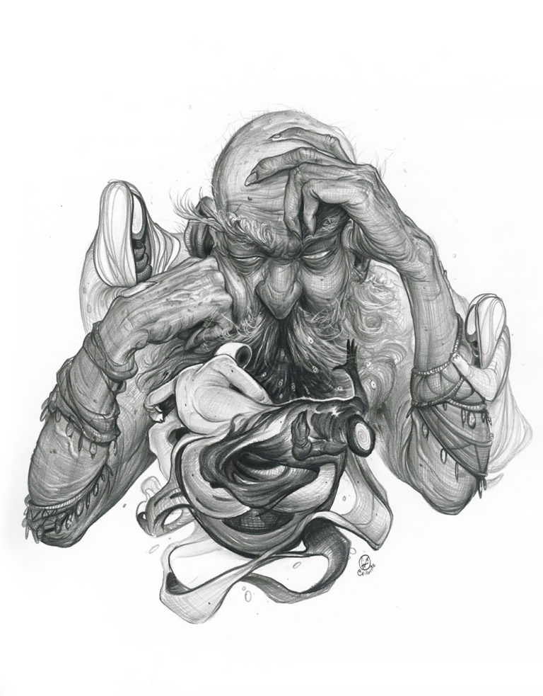 Shamanic Tales: The Superb Pencil Sketches by Gary Villarreal » Design ...