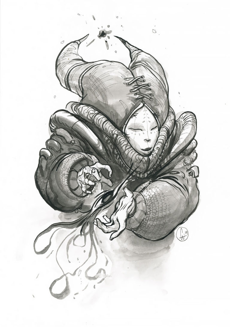Shamanic Tales: The Superb Pencil Sketches by Gary Villarreal » Design ...