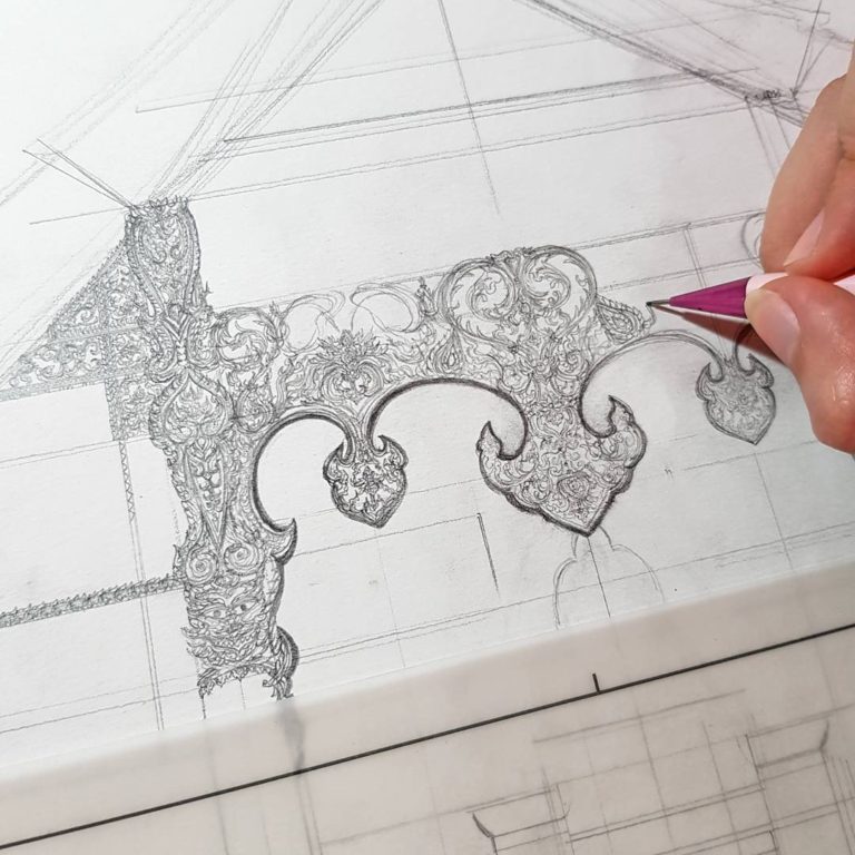 Artist Creates Incredibly Detailed Architecture Drawings That You Could ...