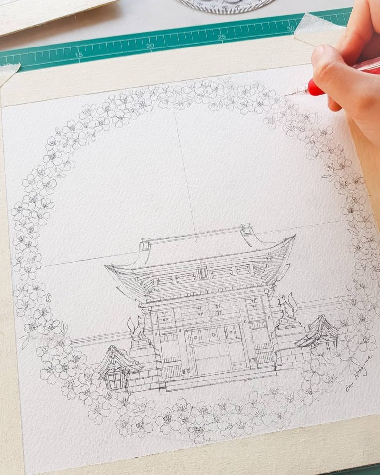 Artist Creates Incredibly Detailed Architecture Drawings That You Could ...