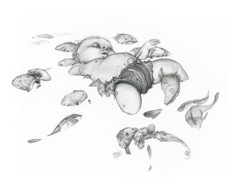 Shamanic Tales: The Superb Pencil Sketches by Gary Villarreal » Design ...