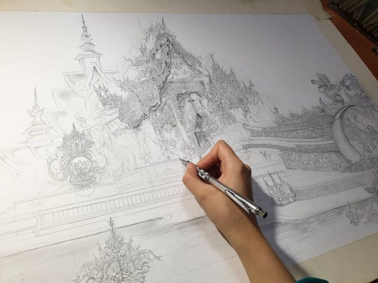 Artist Creates Incredibly Detailed Architecture Drawings That You Could ...