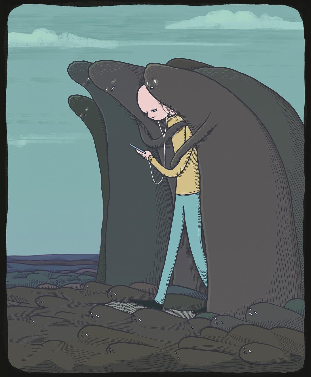 The Adventures of the Vile Miserables: Stunning Comics by Hunter ...