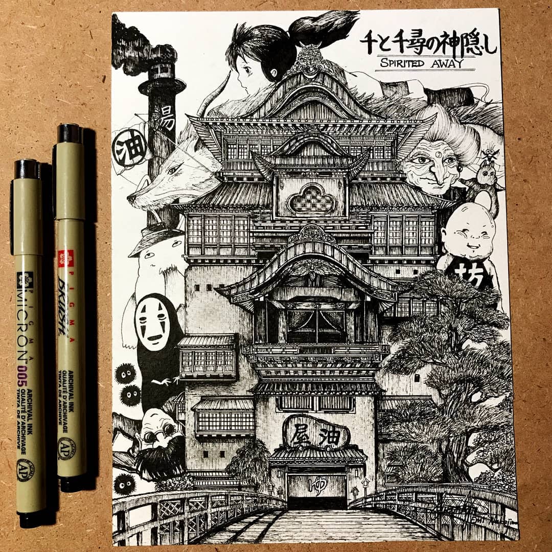 Artist Creates Incredibly Detailed Architecture Drawings That You Could ...