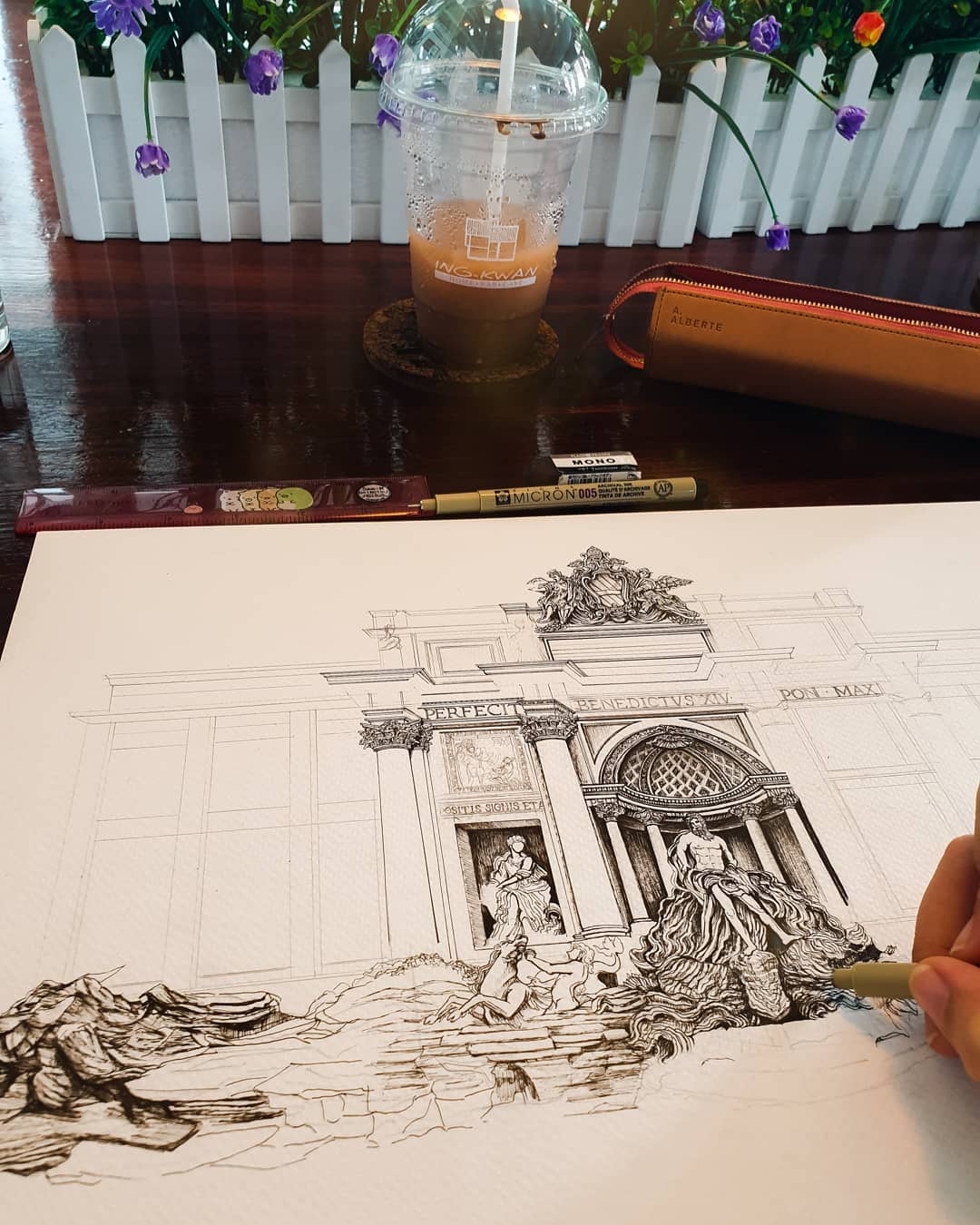 Artist Creates Incredibly Detailed Architecture Drawings That You Could ...