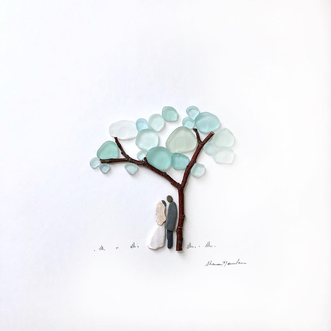 Canadian Artist Sharon Nowlan Creates Stunning and Enchanting Pebble ...