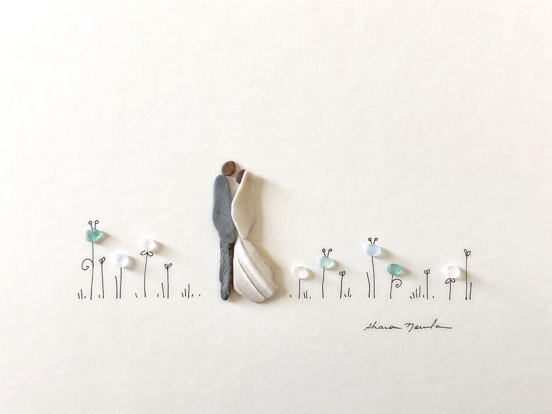 Canadian Artist Sharon Nowlan Creates Stunning and Enchanting Pebble ...