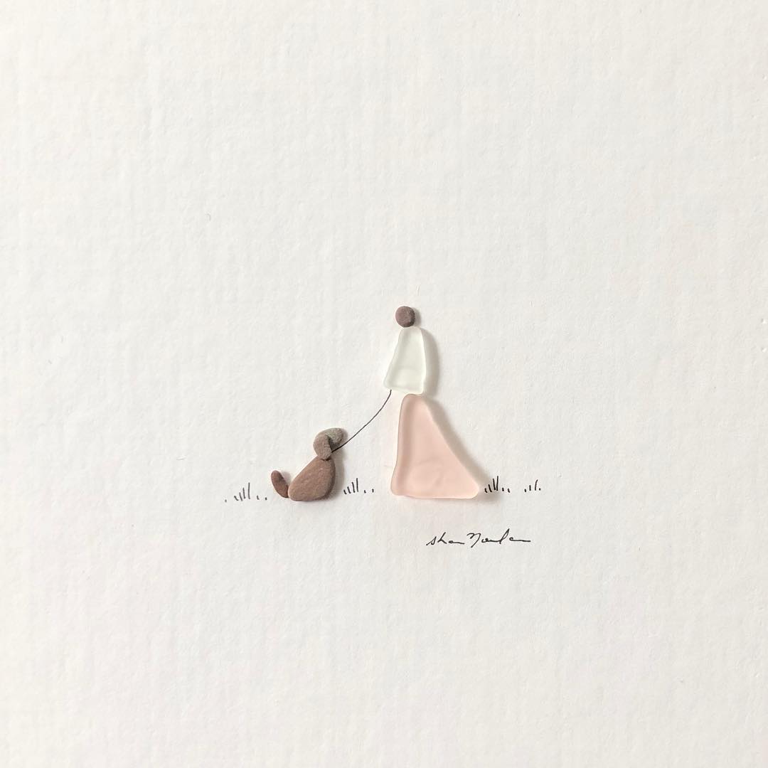 Canadian Artist Sharon Nowlan Creates Stunning and Enchanting Pebble ...