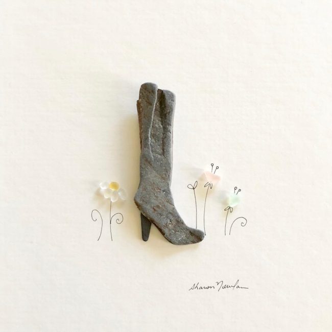 Canadian Artist Sharon Nowlan Creates Stunning and Enchanting Pebble ...