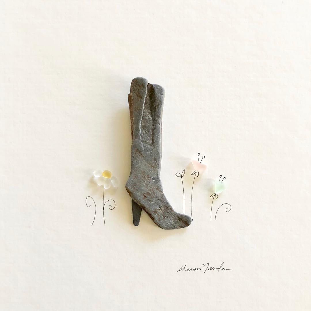 Canadian Artist Sharon Nowlan Creates Stunning and Enchanting Pebble ...
