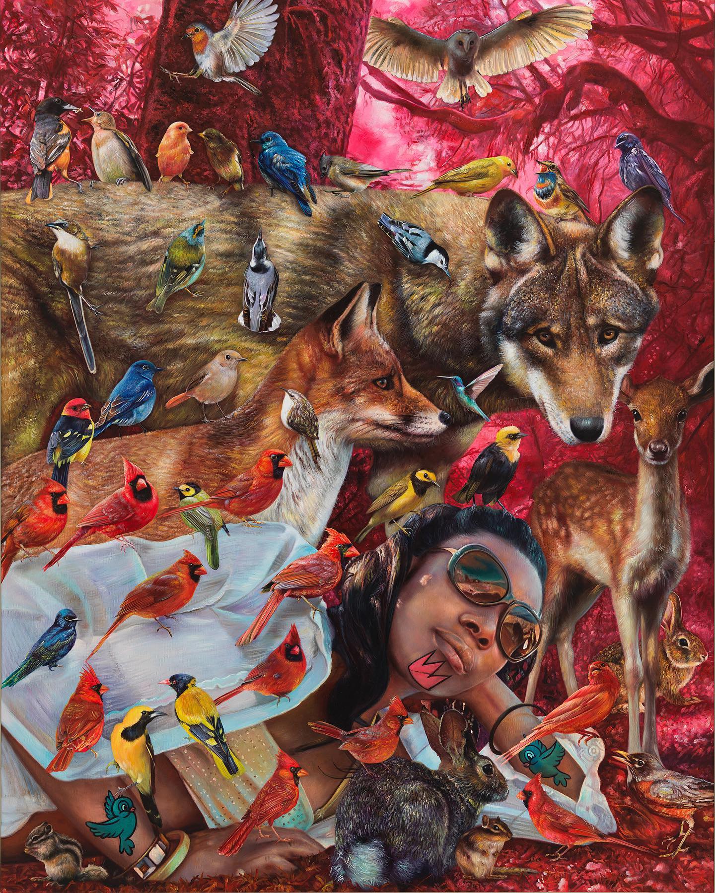 Allegory of Desire from the Fourth Freedom: Superb Paintings of Marc ...